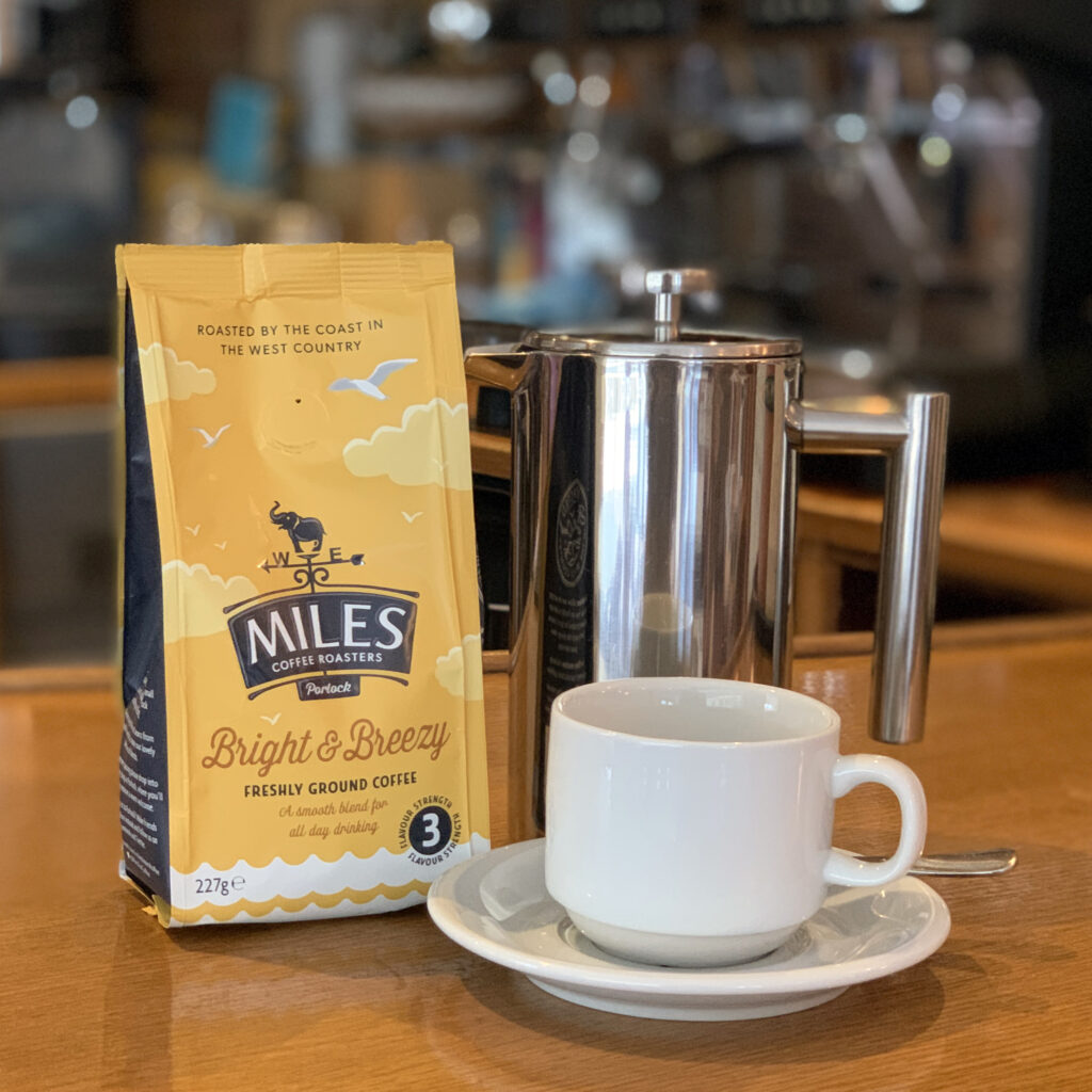 Miles Bright & Breezy Coffee - The Lyn Valley Guest House